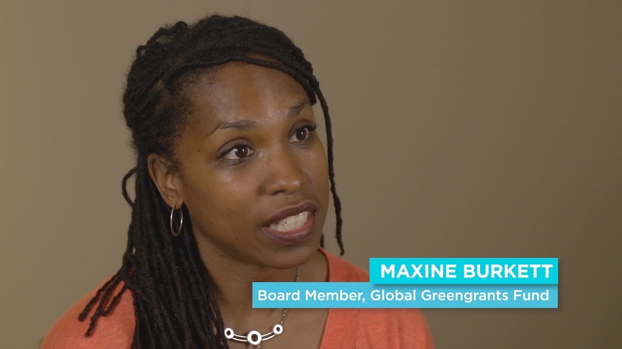 Women Environmentalist Voices: Maxine Burkett - YouTube