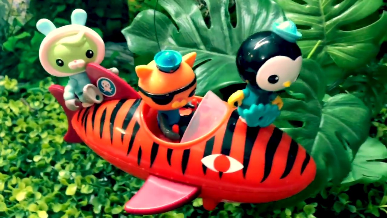 Octonauts underwater rescue toys adventure - Hidden treasure shipwreck ...