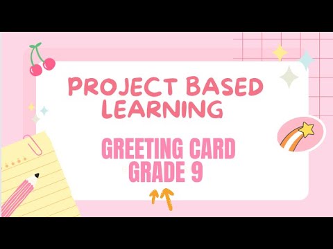 Project Based Learning // Greeting Card Kelas 9 - YouTube