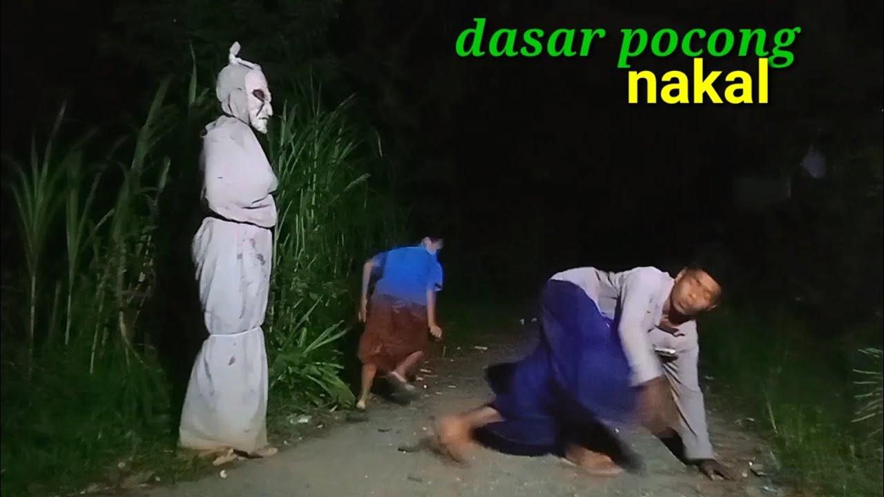 Cerita Mistis Ter Nyata Ada Pocong Beneran Lucu Ngakak - YouTube