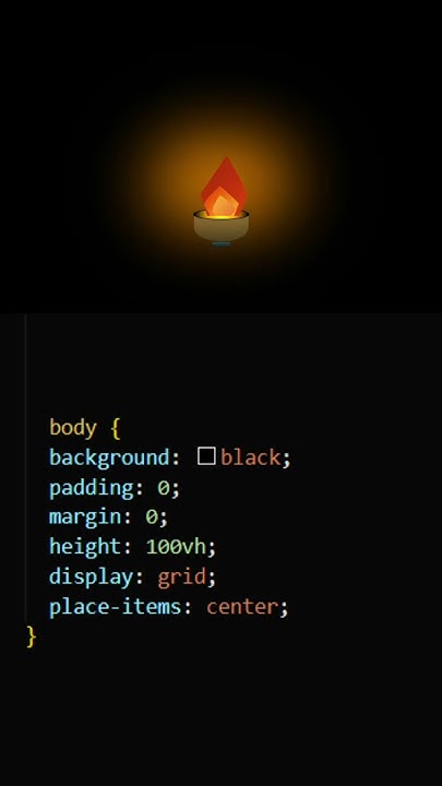 "🔥 Fire Animation in HTML & CSS | Quick & Easy Tutorial #Shorts" #coding #html #htmlcss - YouTube