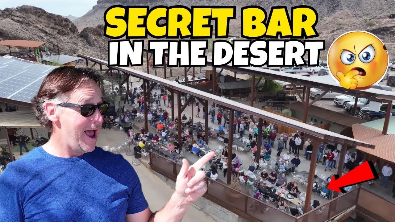 Desert Bar - I found a Bar in the Desert! - YouTube