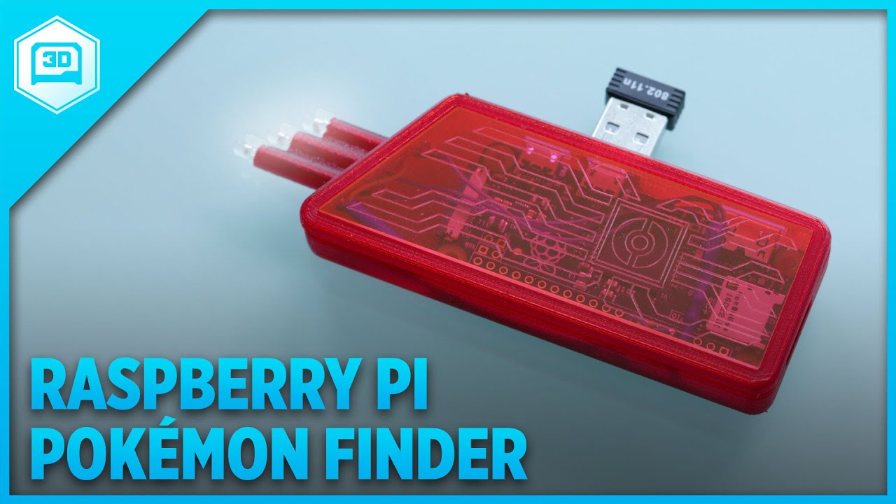 Raspberry Pi Lure Module @raspberry_pi #3DPrinting #PokemonGo - YouTube