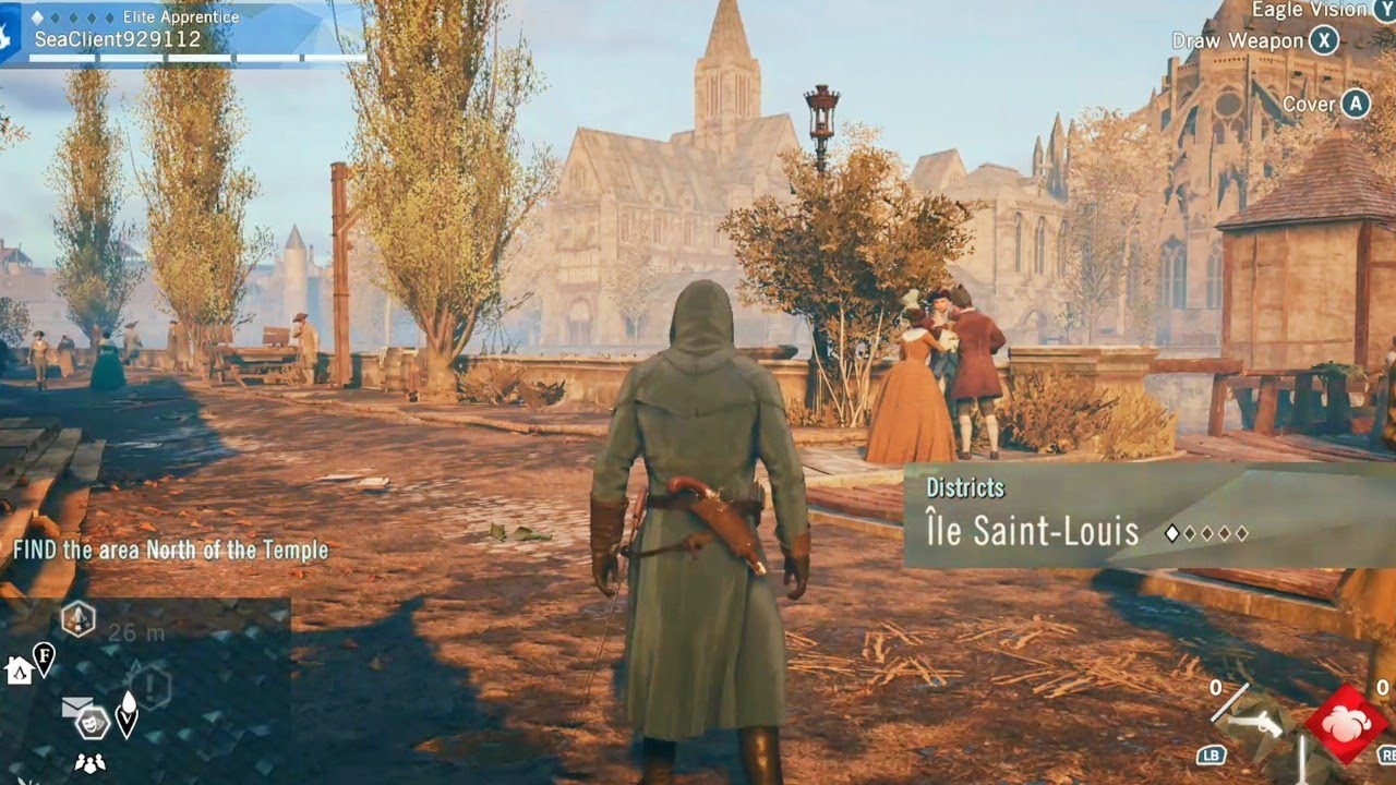 Assassin's Creed Unity - Taking Down Enemies | Stealth & Combat 4k(60 ...