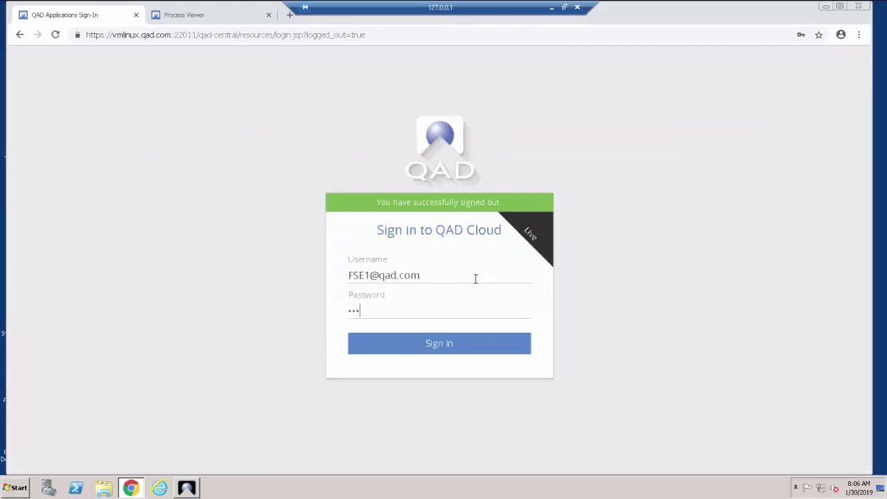 QAD - Service Demo - YouTube
