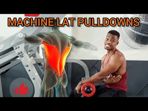 DON'T MAKE THESE MACHINE LAT PULLDOWN MISTAKES! - YouTube