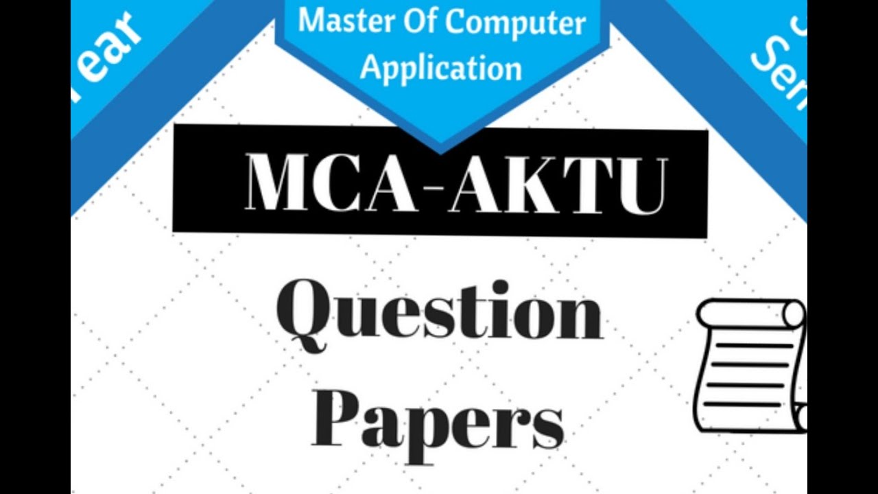 AKTU MCA 1st SEM DESCRITE MATHEMATICS (KCA-104) PREVOIUS YEAR QUESTION ...