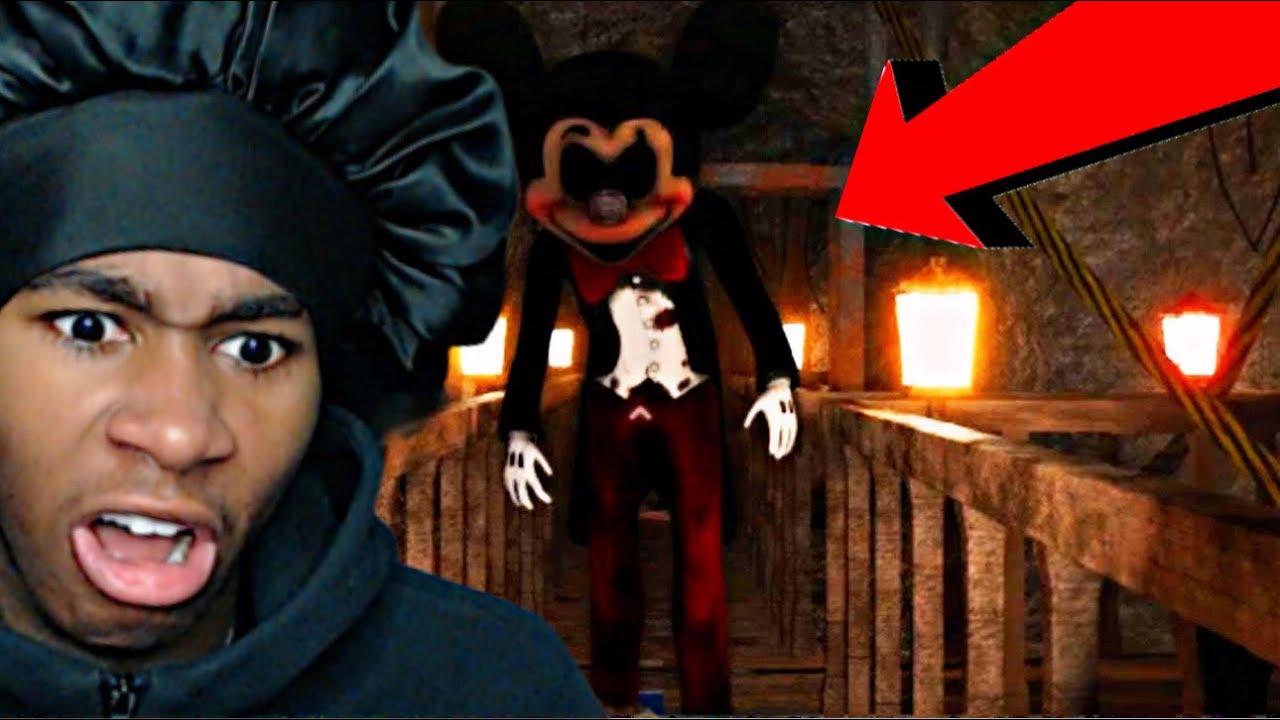 Mickey Mouse is HAUNTING Me in This CREEPY FNAF Fangame! - YouTube