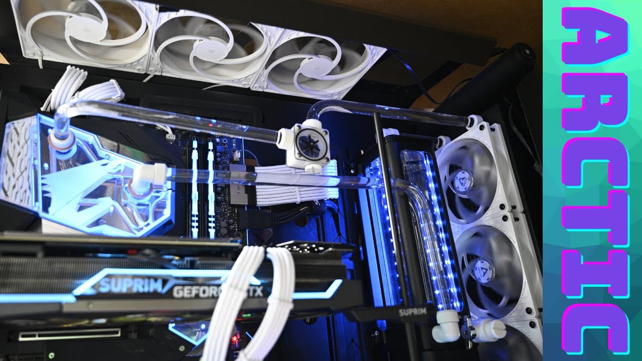 Fans I use Arctic P12 PWM, Arctic Cooling P14 PST - YouTube