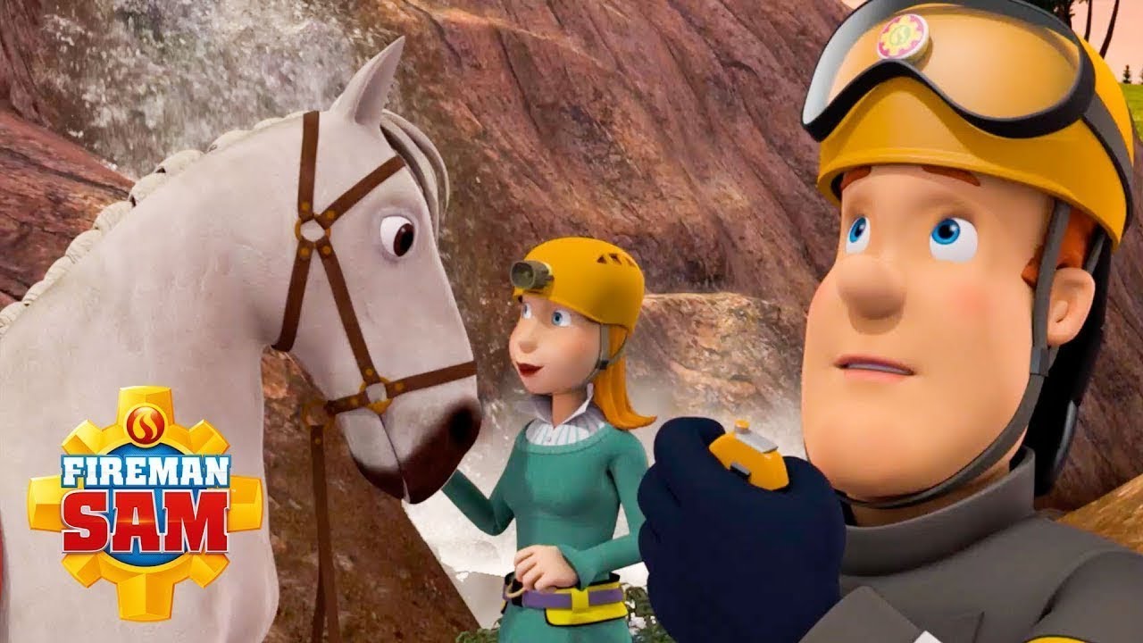 Sam and the Firefighter Team Save Horses! | Fireman Sam | Cartoons for ...