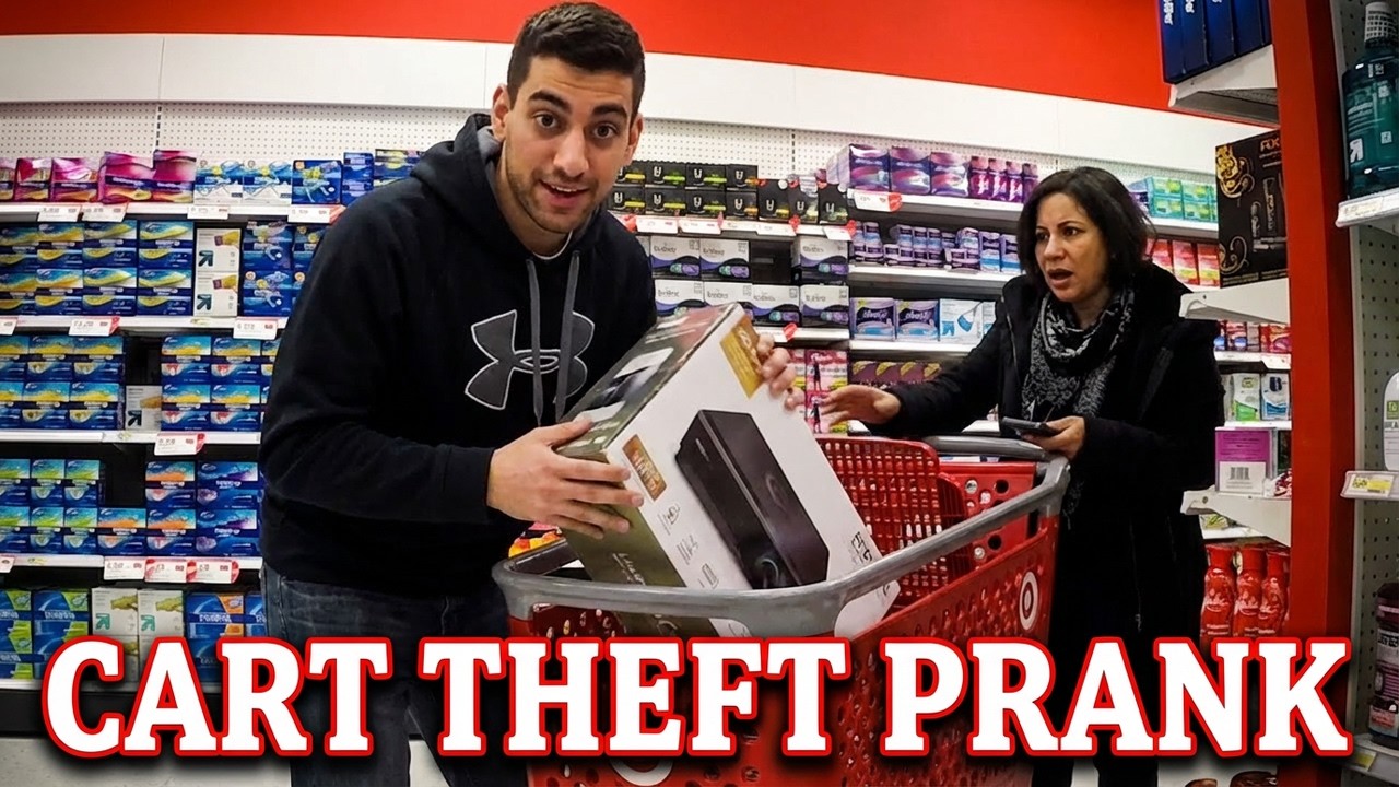 Stealing Carts Prank at Target! - YouTube