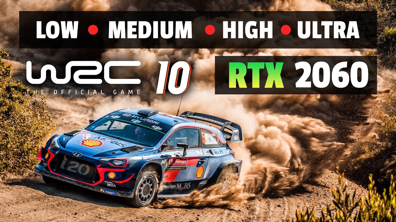 WRC 10 PC Gameplay Benchmark | RTX 2060 | 1080P, Max Settings - YouTube