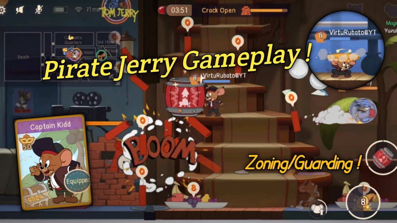 Tom and Jerry Chase (S2) - Pirate Jerry Fun Gameplay feat. DreamHero ...