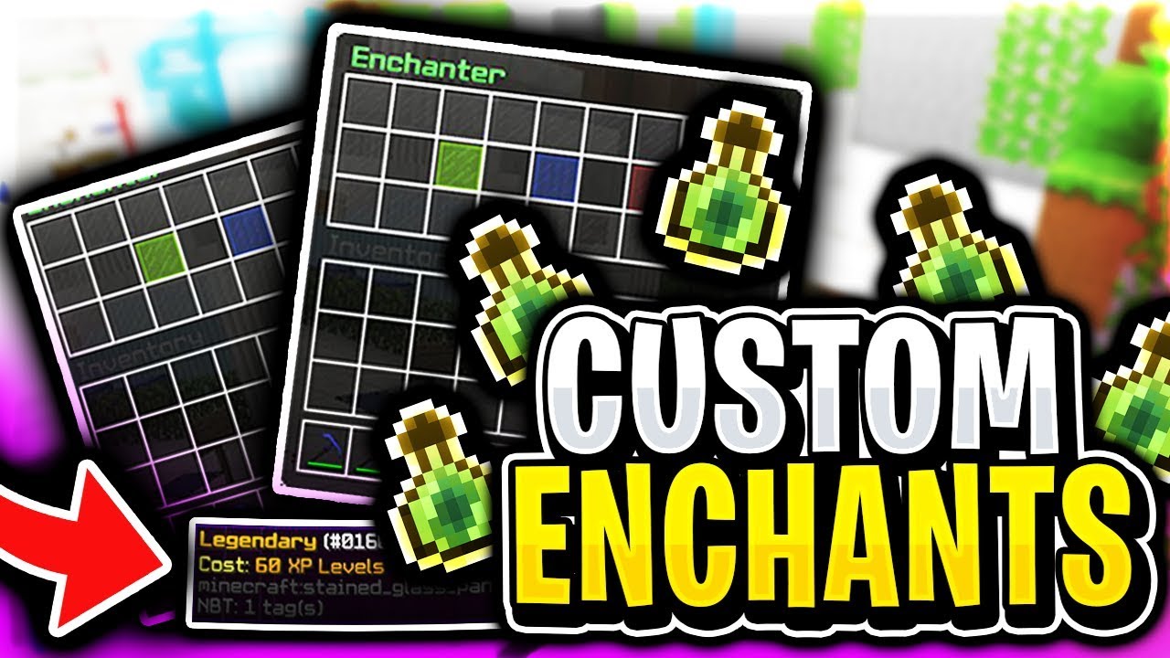 Custom Enchants! - YouTube