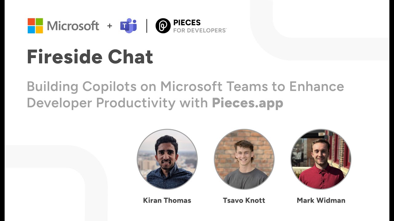 Pieces + Microsoft Fireside Chat - YouTube