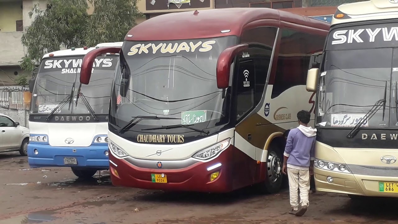 Volvo B11R Pakistan Skyways - YouTube