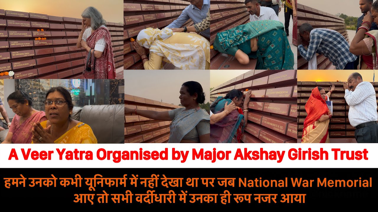 Veer yatra organised by Major Akshay Girish Trust | Major Akshay Girish ...