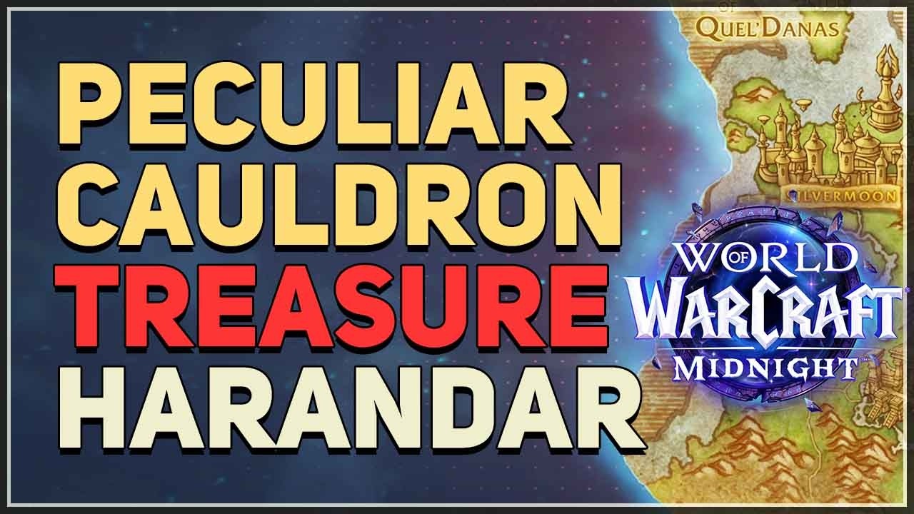 Peculiar Cauldron WoW Treasure - YouTube