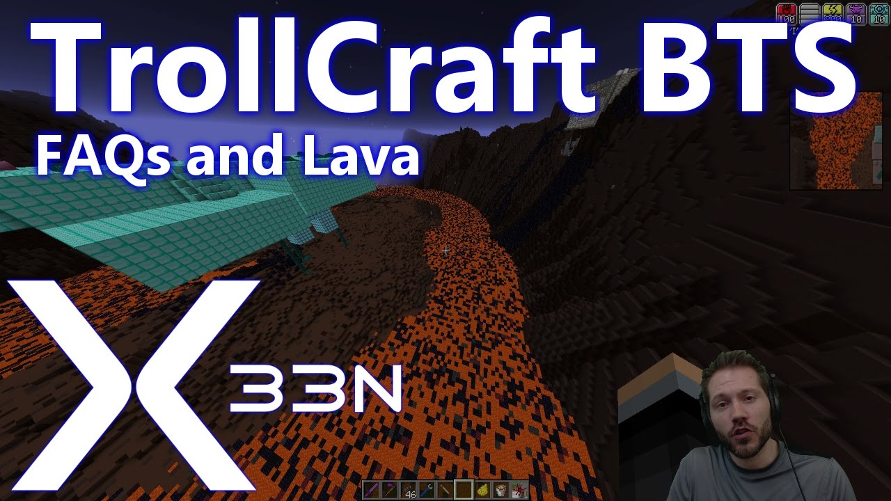 TrollCraft BTS - FAQs and Lava (RIP Crainer's Floor) - YouTube