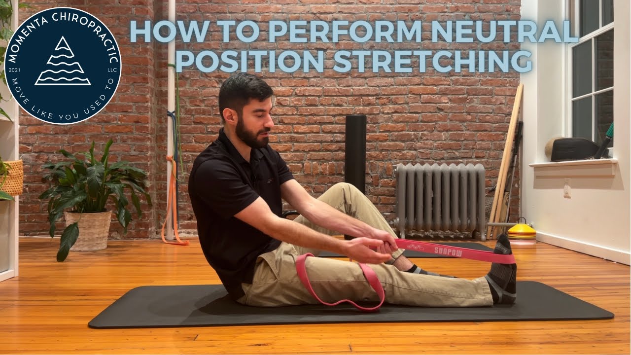 Neutral Position Stretching for Ankle Mobility & Achilles Tendon Rehab ...