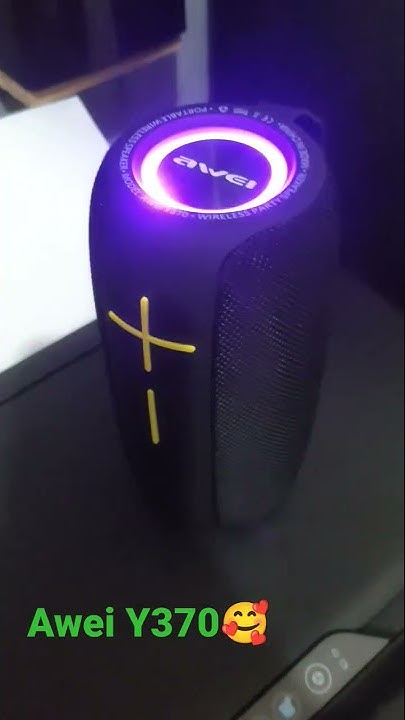 awei y370 bluetooth speaker - YouTube