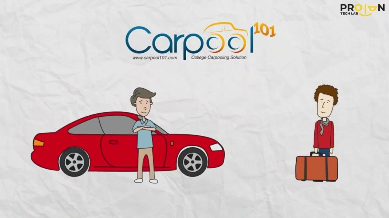 Carpooling - Animated Video - 2D Explainer Animated Video - YouTube