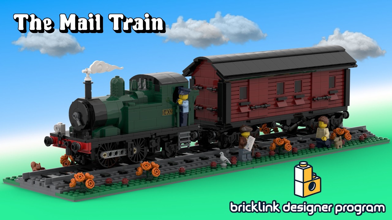 The Mail Train | Bricklink Designer Program Series 10 - YouTube