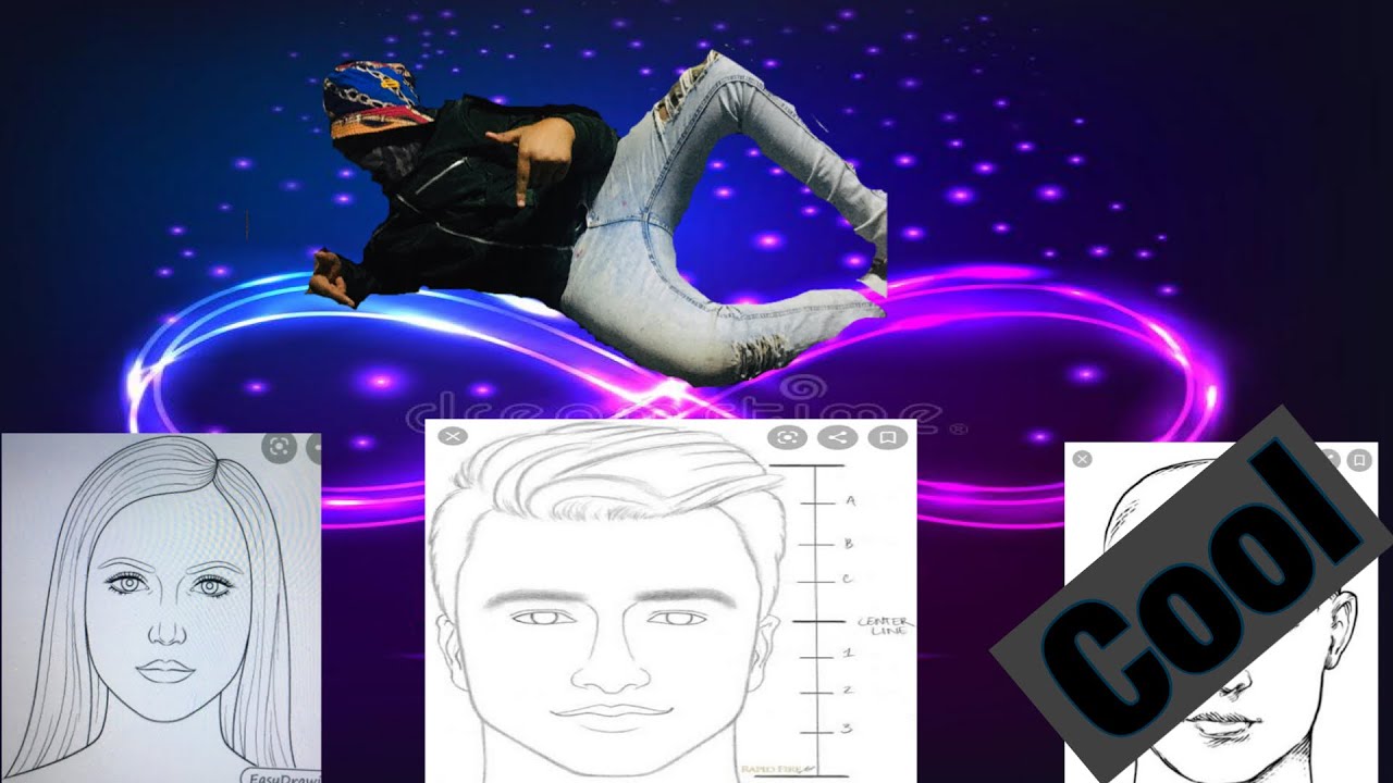 How to draw a perfect Face - YouTube