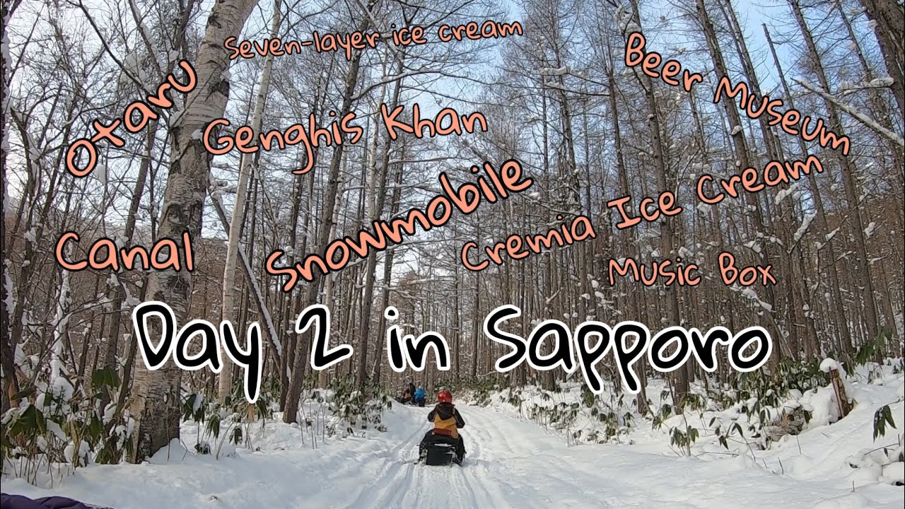 Snowmobile and Beer Museum in Sapporo | Angel Co - YouTube
