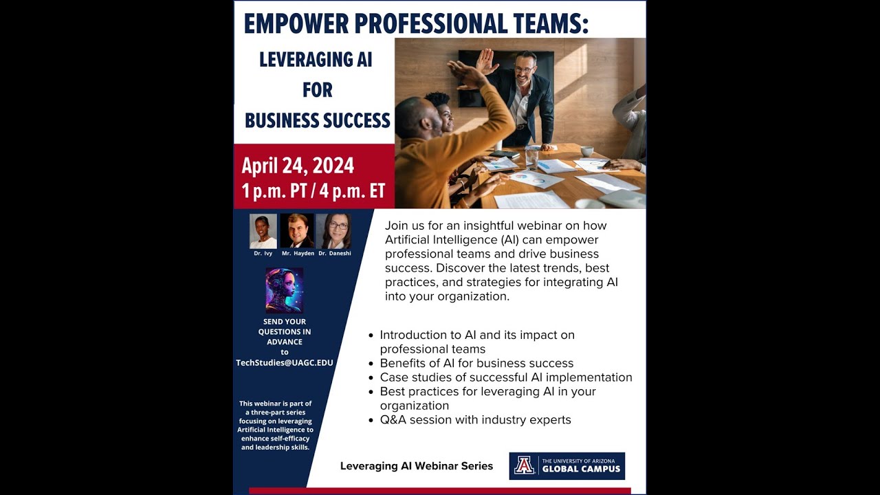 Empower Professional Teams: Leveraging AI for Business Success - UAGC ...