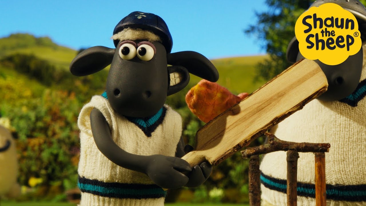 Shaun the Sheep 🐑 The Sheep Cricket Tournament 🏏🏆 Full Episodes ...