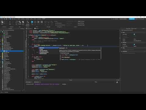how to make datastore on Roblox Studio - YouTube
