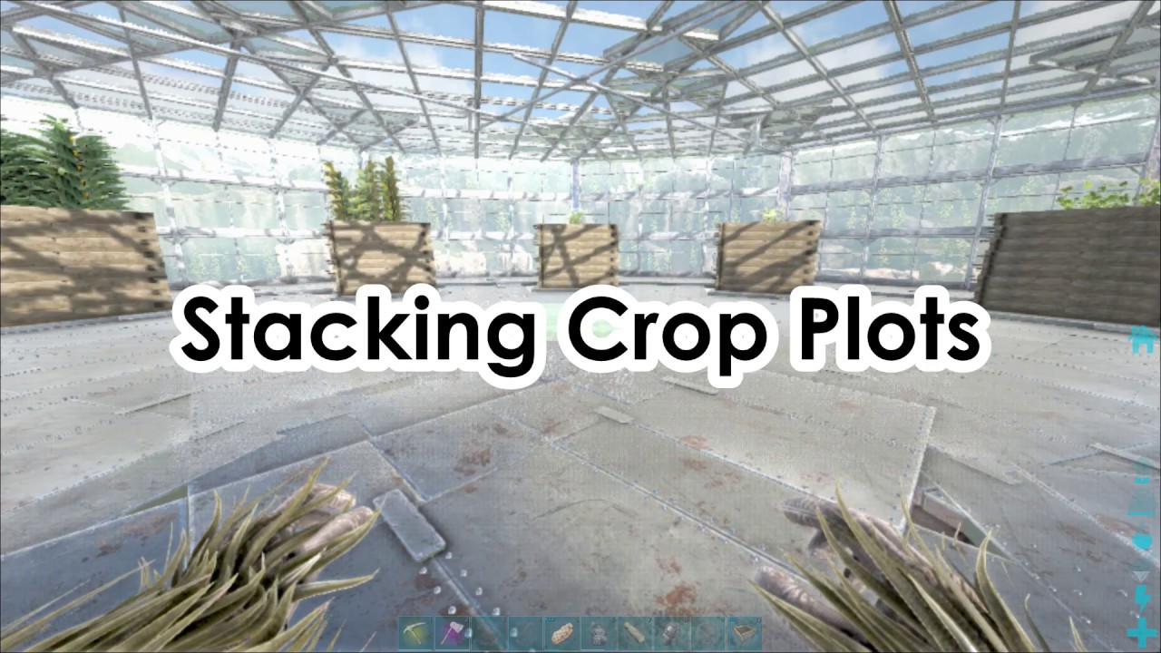 Stacking Crop Plots - YouTube