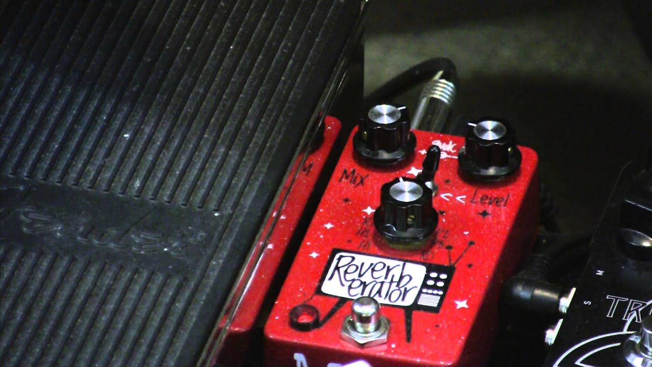 Dr Scientist Reverberator RRR Radical Red Reverb pedal with worship ...