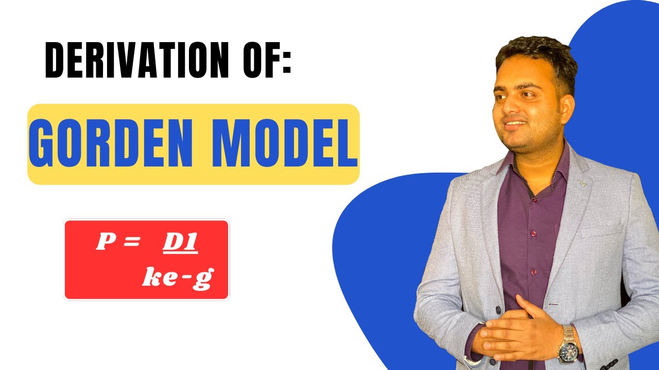 Derivation of Gorden Model| Financial Management concepts by Ca Prakash ...