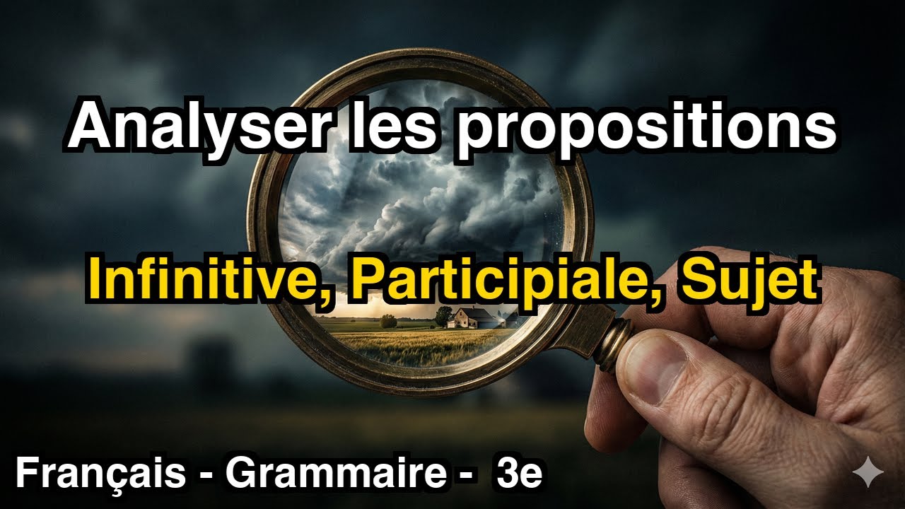 Maîtriser les Propositions participiales et infinitives - YouTube