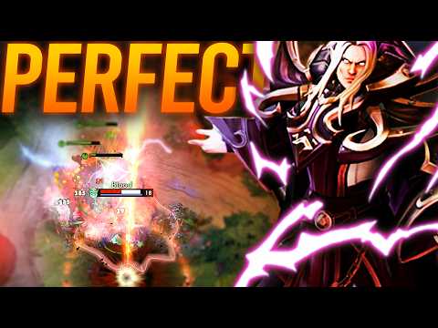 8K MMR!! Invoker PERFECT Gameplay DELETED Void Spirit Mid | Dota 2 Invoker