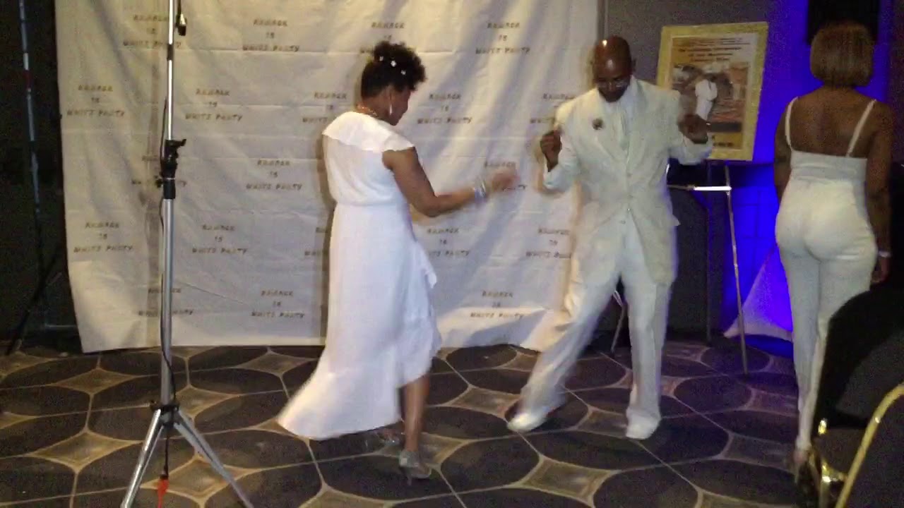 WHITE Party Detroit MAIN EVENT 6/16/2018. Dancers are Victoria Williams ...