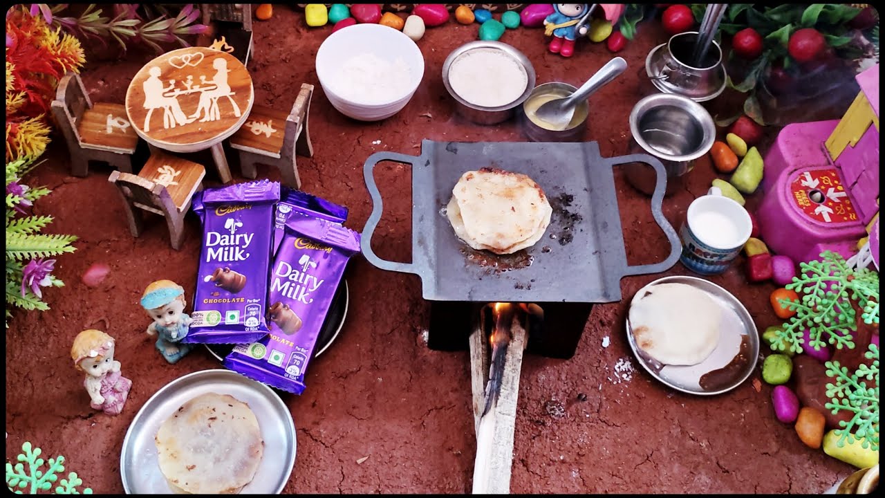 Chocolate Paratha | Dairy Milk Chocolate Paratha | Kids Kitchen ...