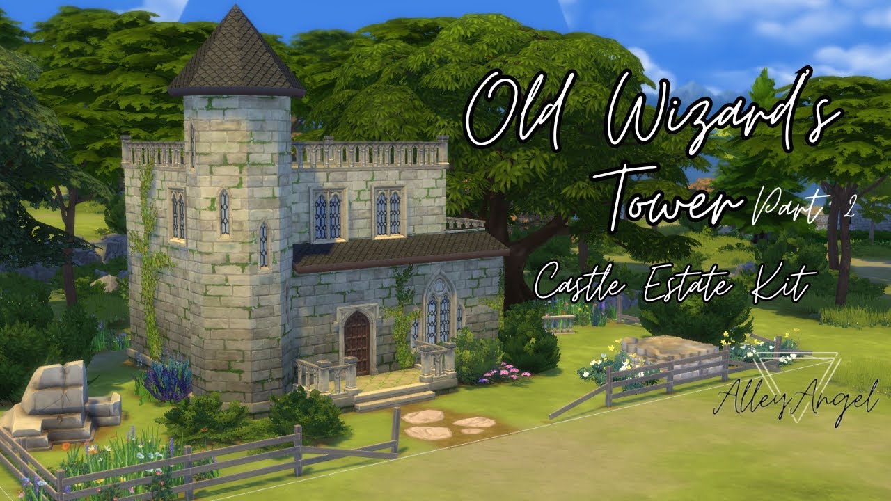 FINALLY!! Trying Out the Castle Estate Kit Sims 4! Part 2 - YouTube