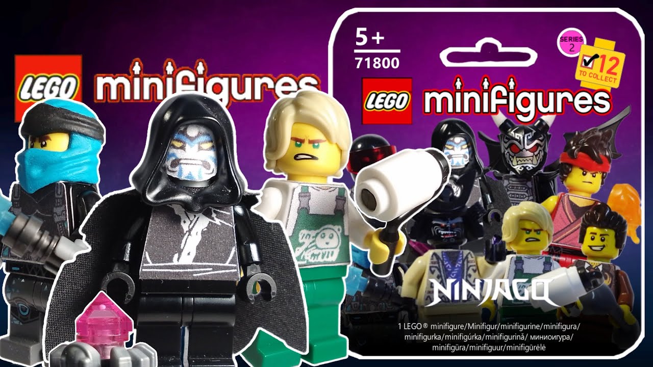 I made a custom LEGO Ninjago crystalized CMF part 1... - YouTube
