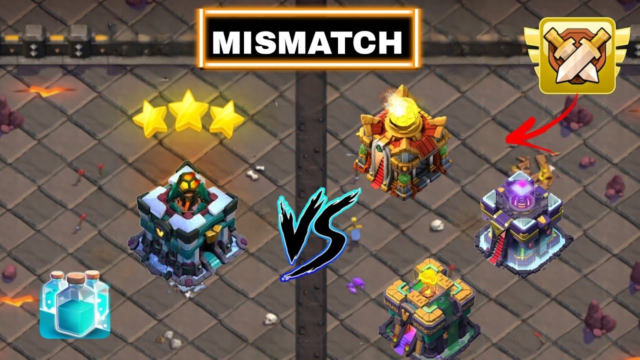 How To Easily 3 Star On Mismatch Situation In Clashofclans!! - YouTube