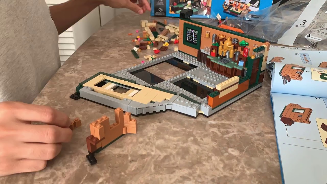Building- LEGO Ideas- FRIENDS- The Television Series - YouTube