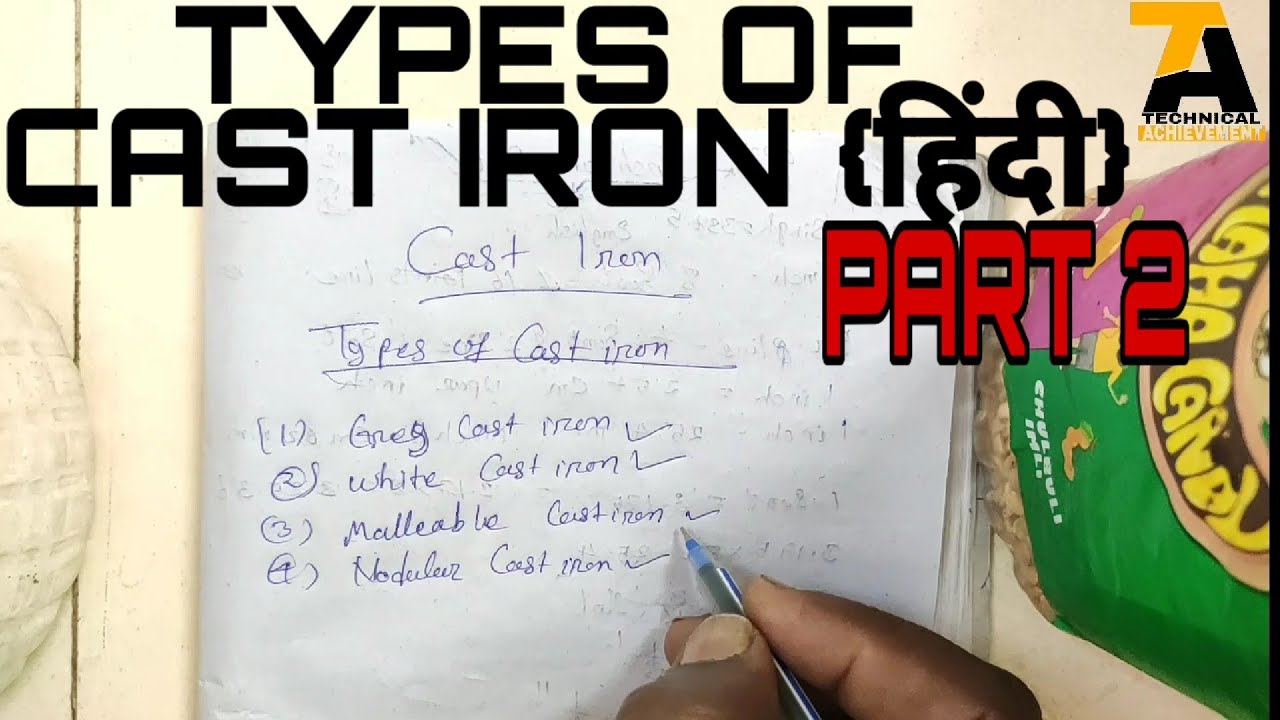 Types Of Cast Iron, Grey Cast-iron, Malleable Cast-iron, White Cast ...