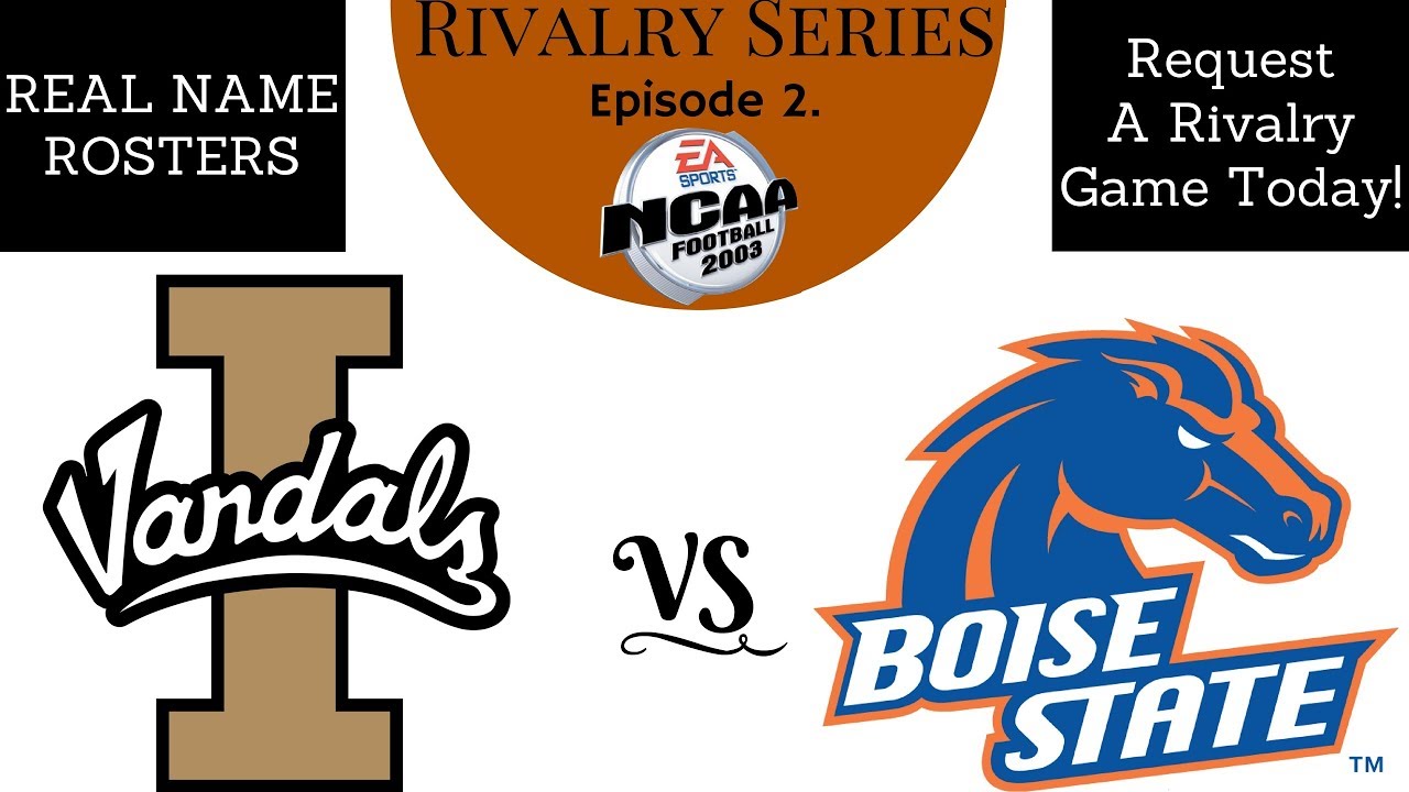 Boise State Broncos vs Idaho Vandals - NCAA Football 2003 Rivalry ...
