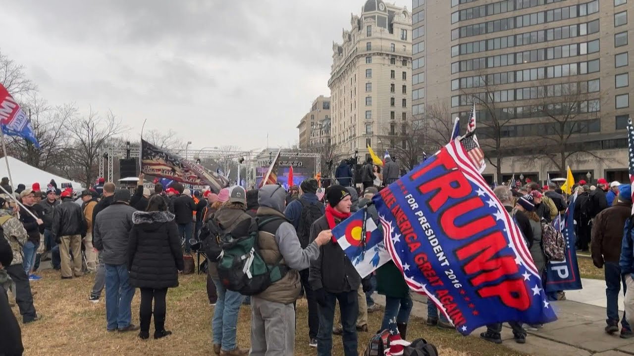 Trump supporters rally in US capital ahead of Congressional vote ...