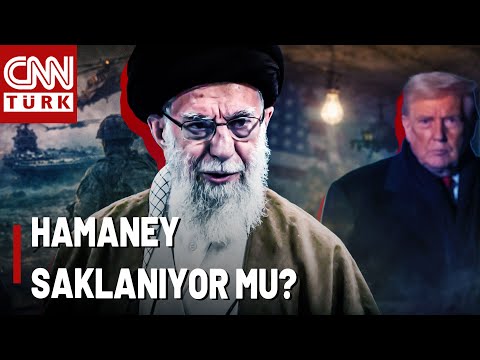 Hamaney Sığınağa Mı Saklandı? İran Dini Lideri ABD Saldırısına Karşı Önlem Alıyor İddiası!