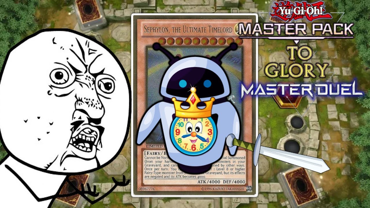 TIMELORD BEST DECK IN MASTER DUEL (Master Pack To Glory {Masochist} #34) - YouTube