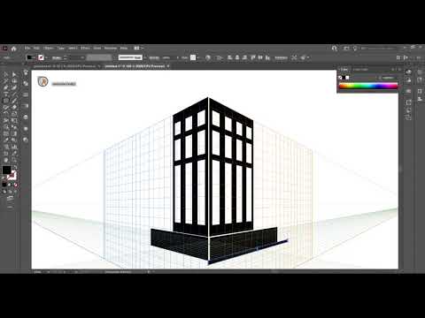 3D Vector Building In Illustrator | Perspective Tool | Adobe ...