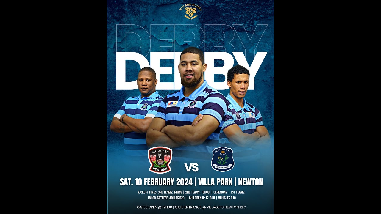 Newtons RFC vs Villagers RFC: Derby Day - YouTube